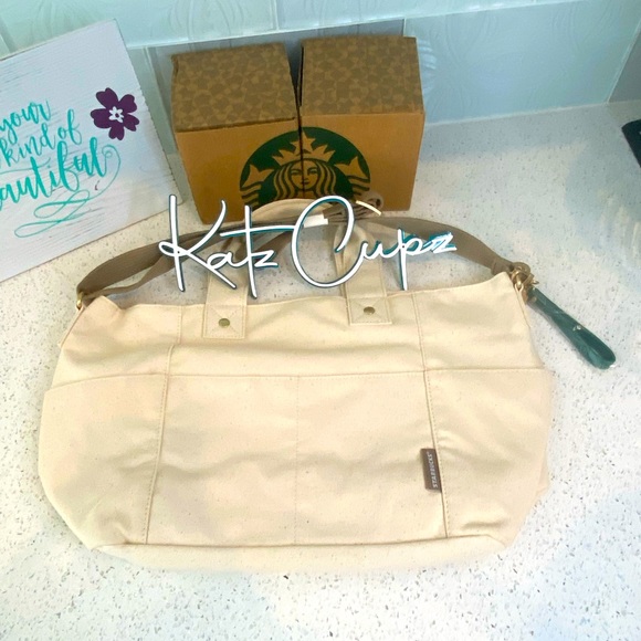 Starbucks | Bags | Starbucks Canvas Korea The First Store Ecobag Tote ...